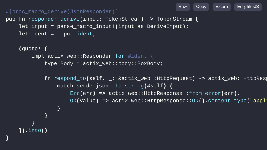 Lets Refactor A Simple Procedural Macro In Rust